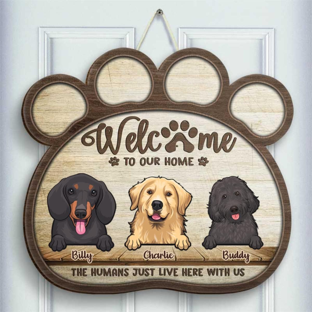Amazon.com: Pawfect House-Dog - Welcome To Our Home - Funny ...