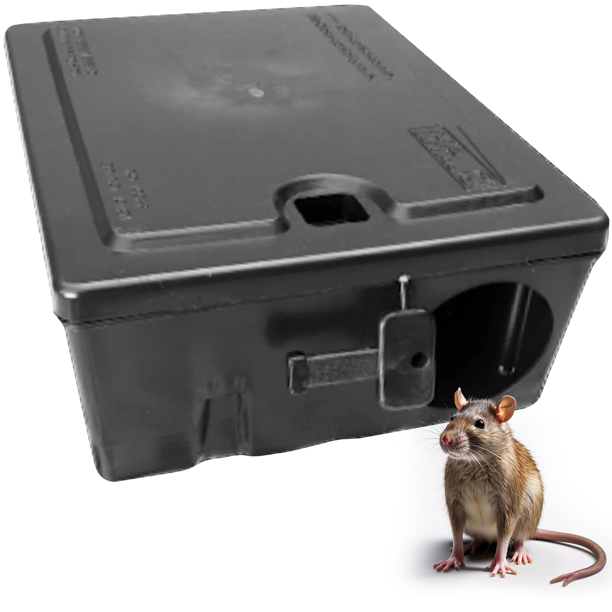 SANLO SHOPS Trampa Reutilizable para Ratones y Ratas - Estación de Cebo ...