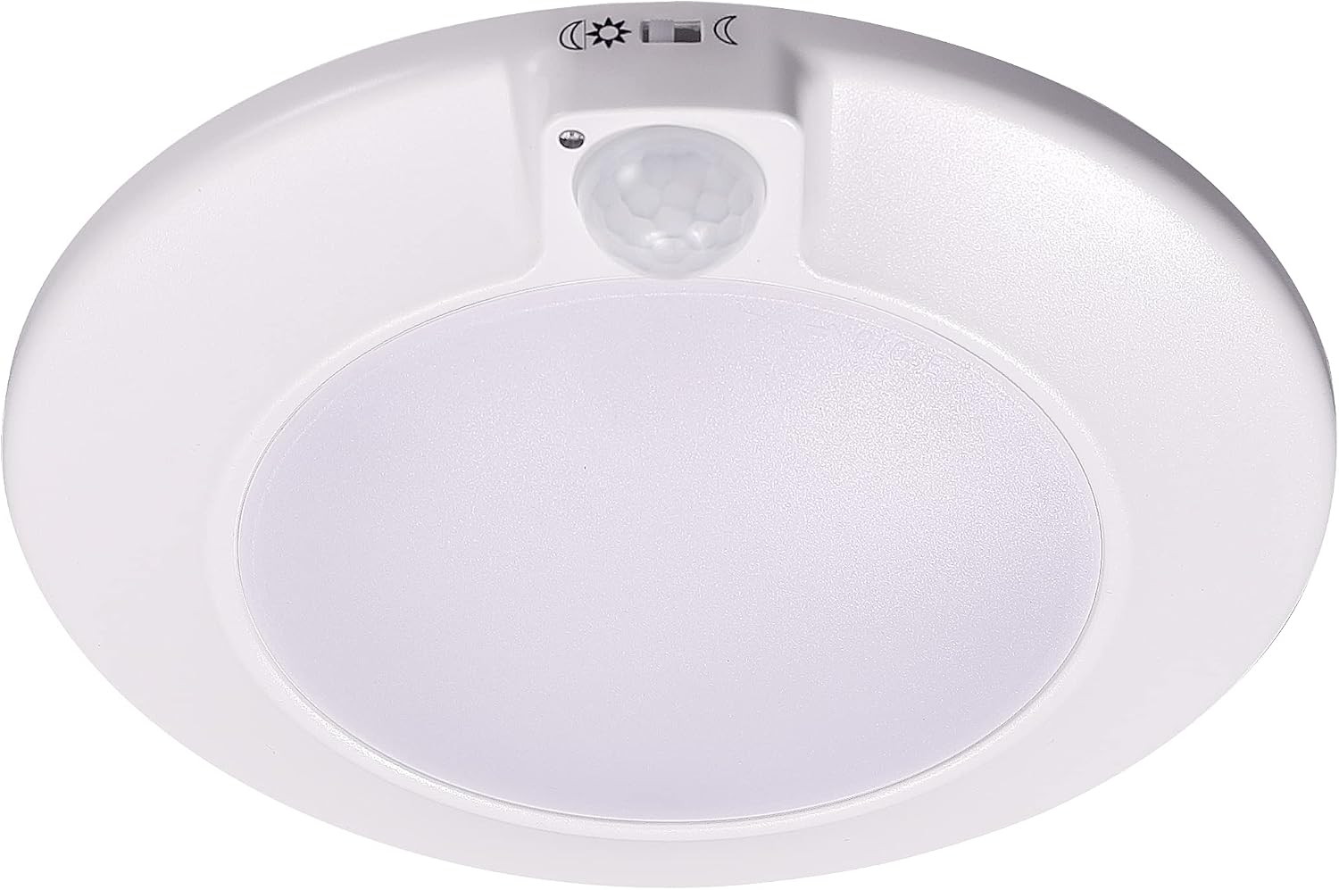 CLOUDY BAY 6.5 Inch Motion Sensor Ceiling Light with Photocell,120V 10W ...