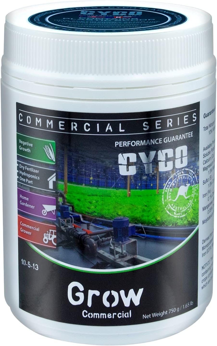 Amazon.com: CYCO Commercial Series Grow, One-Part Micronized Powder ...