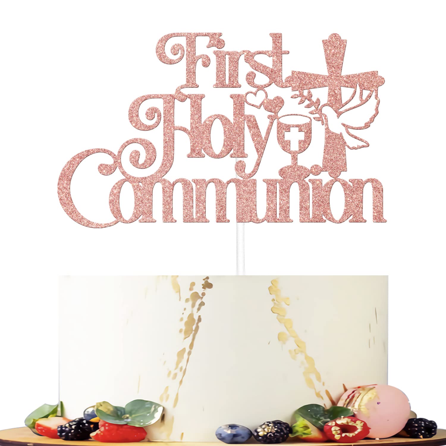 Buy First Holy Communion Cake Topper, Mi Primera Comunión Cake Topper ...