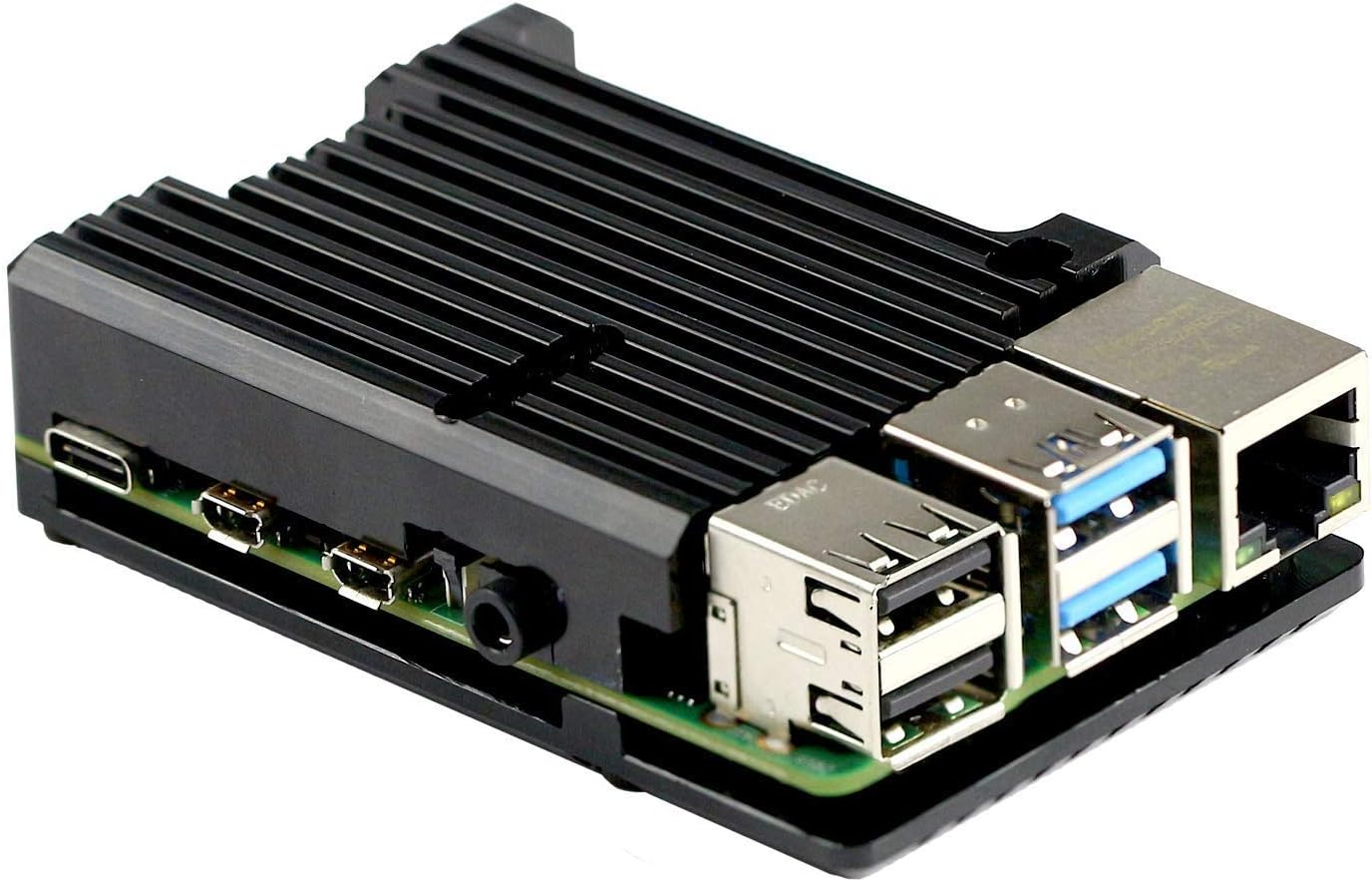 Amazon.in: Buy REES52 Raspberry Pi 4 Armor Case with Fan, Raspberry Pi ...