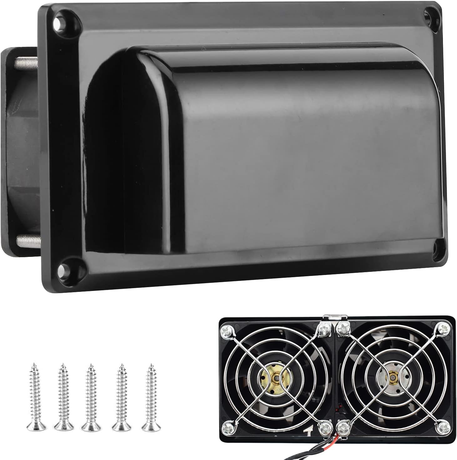 Amazon.com: RV Ventilation Exhaust Fan, 12V 2.4W Side Air Vent Fan with ...