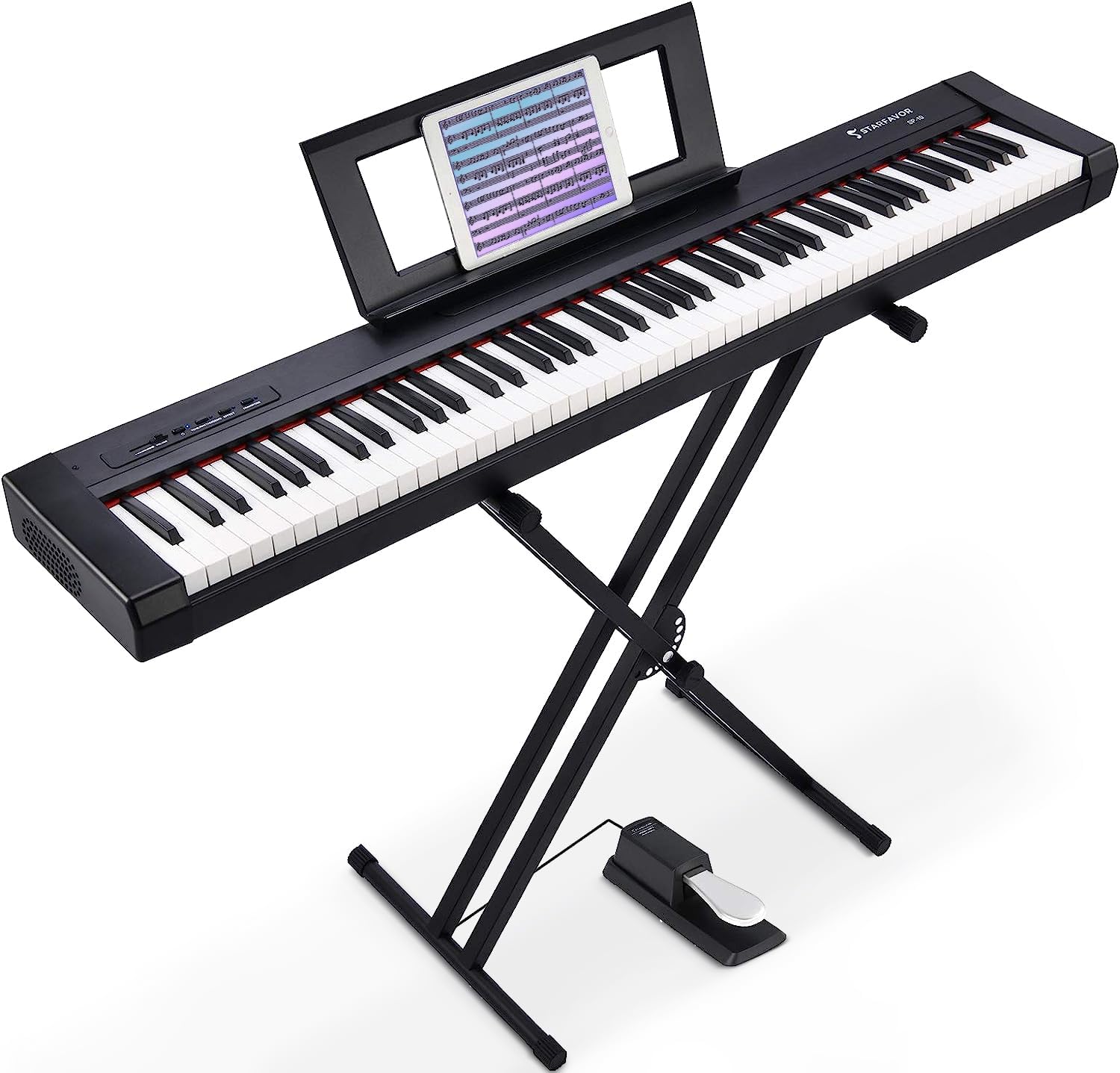 Amazon.com: Best Choice Products 88-Key Full Size Digital Piano ...