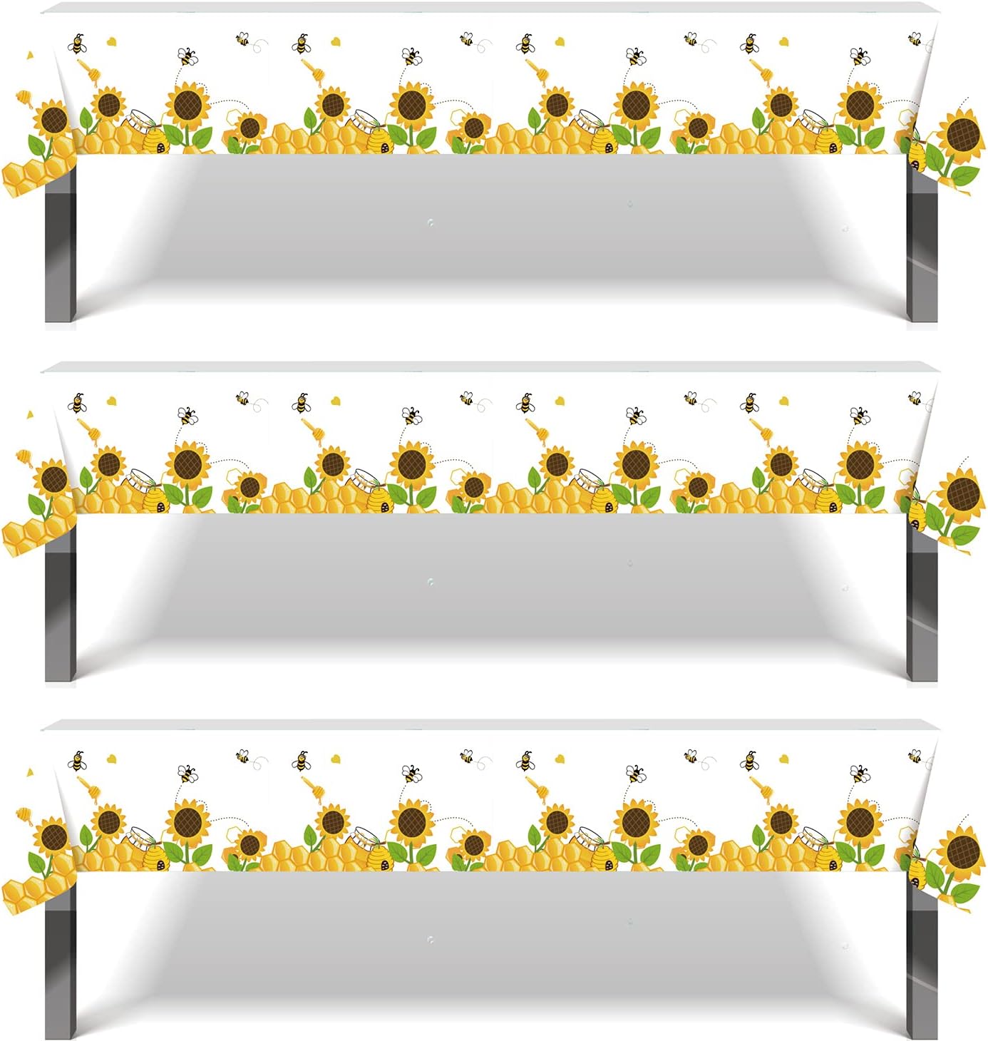 Amazon.com: Omlisca Science Tablecloth 2 Packs Scientist Theme Birthday ...