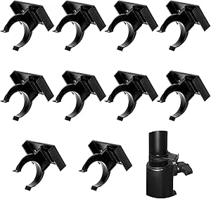 Psyqtsuary 10 Pack Plastic Toe Kick Clip, Adjustable Leg Plinth Clip ...