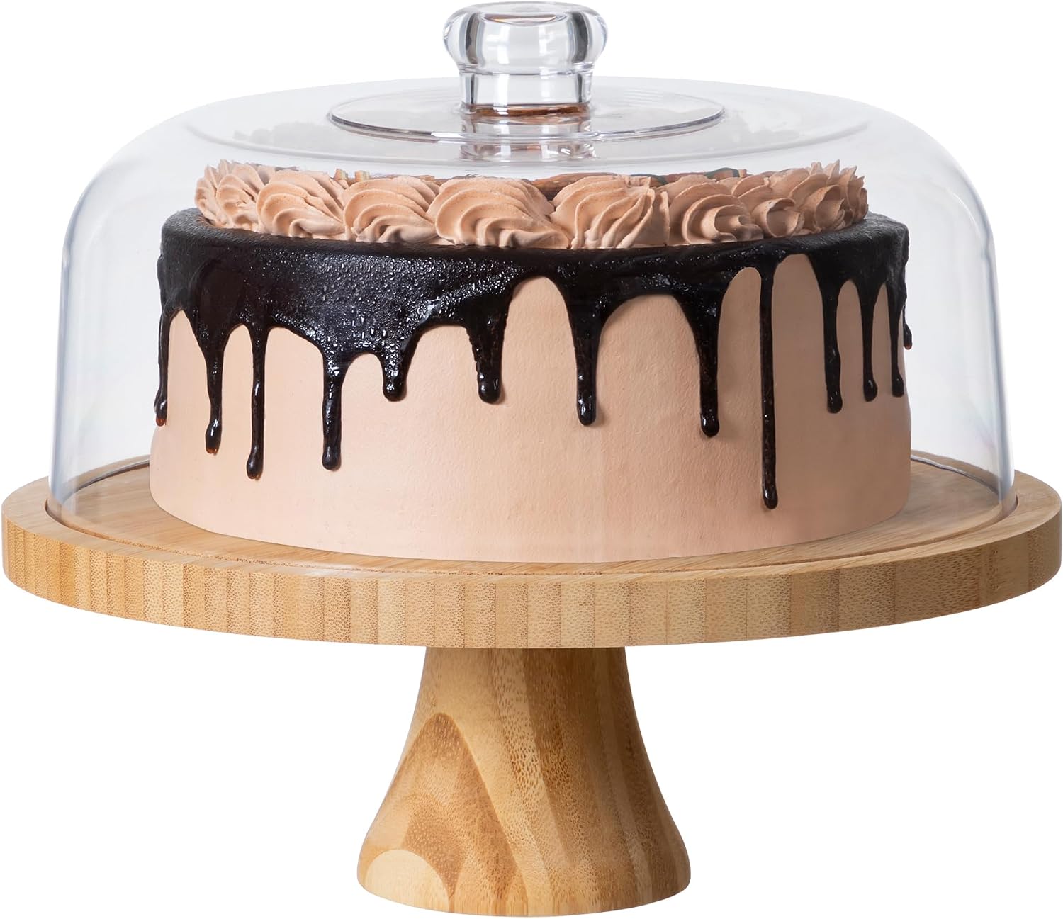Amazon.com: HBlife Cake Stand with Lid Multifunctional Cake Stand with ...