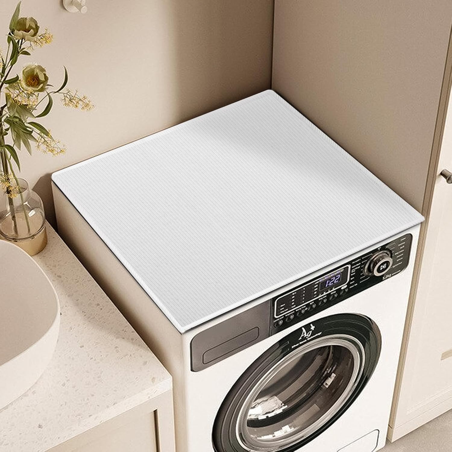 Amazon.com: Washer and Dryer Top Cover, Washer Top Protector - Anti ...