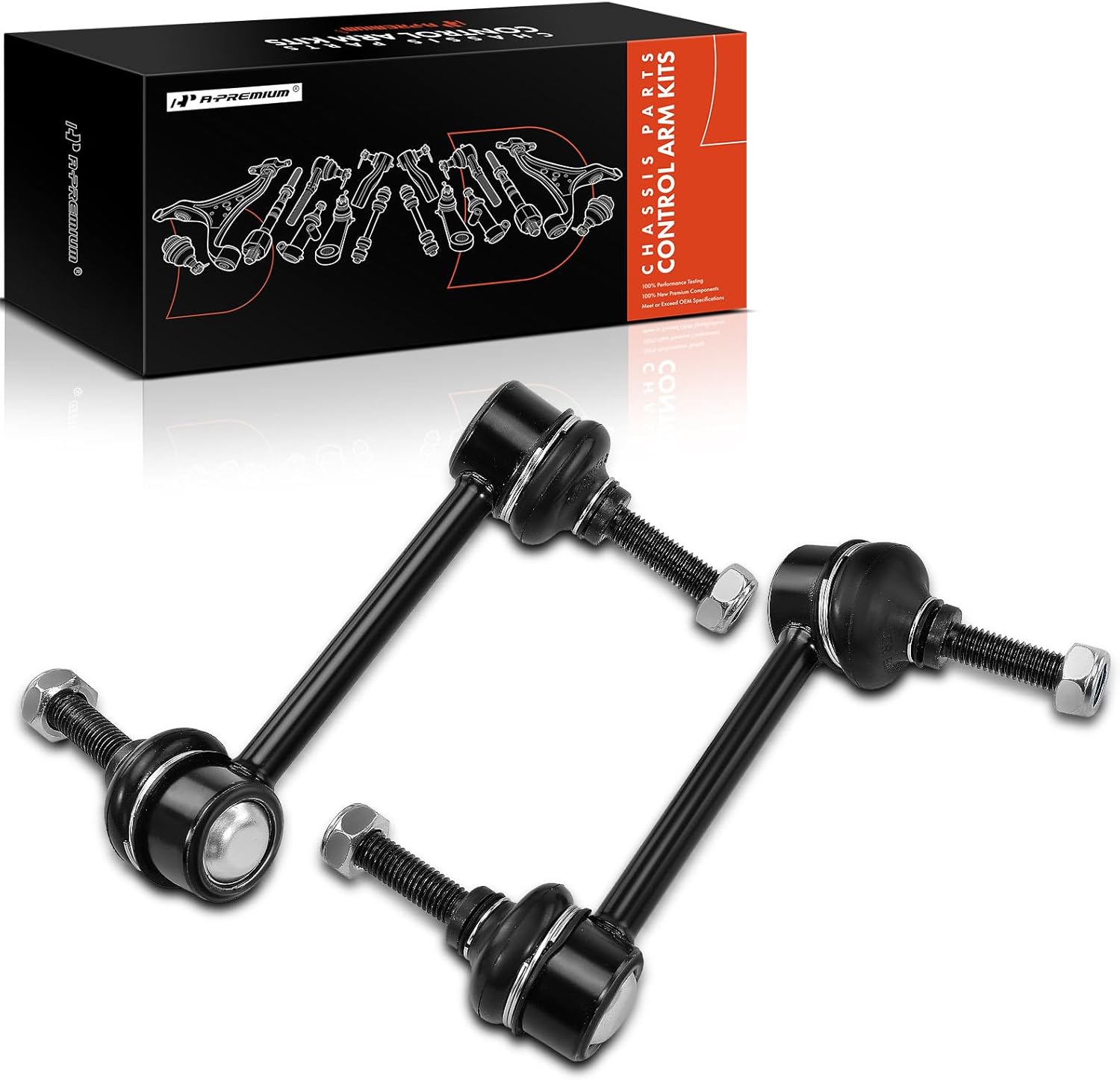 Amazon.com: A-Premium 2 x Rear Sway Bar Links Stabilizer Bar Links ...