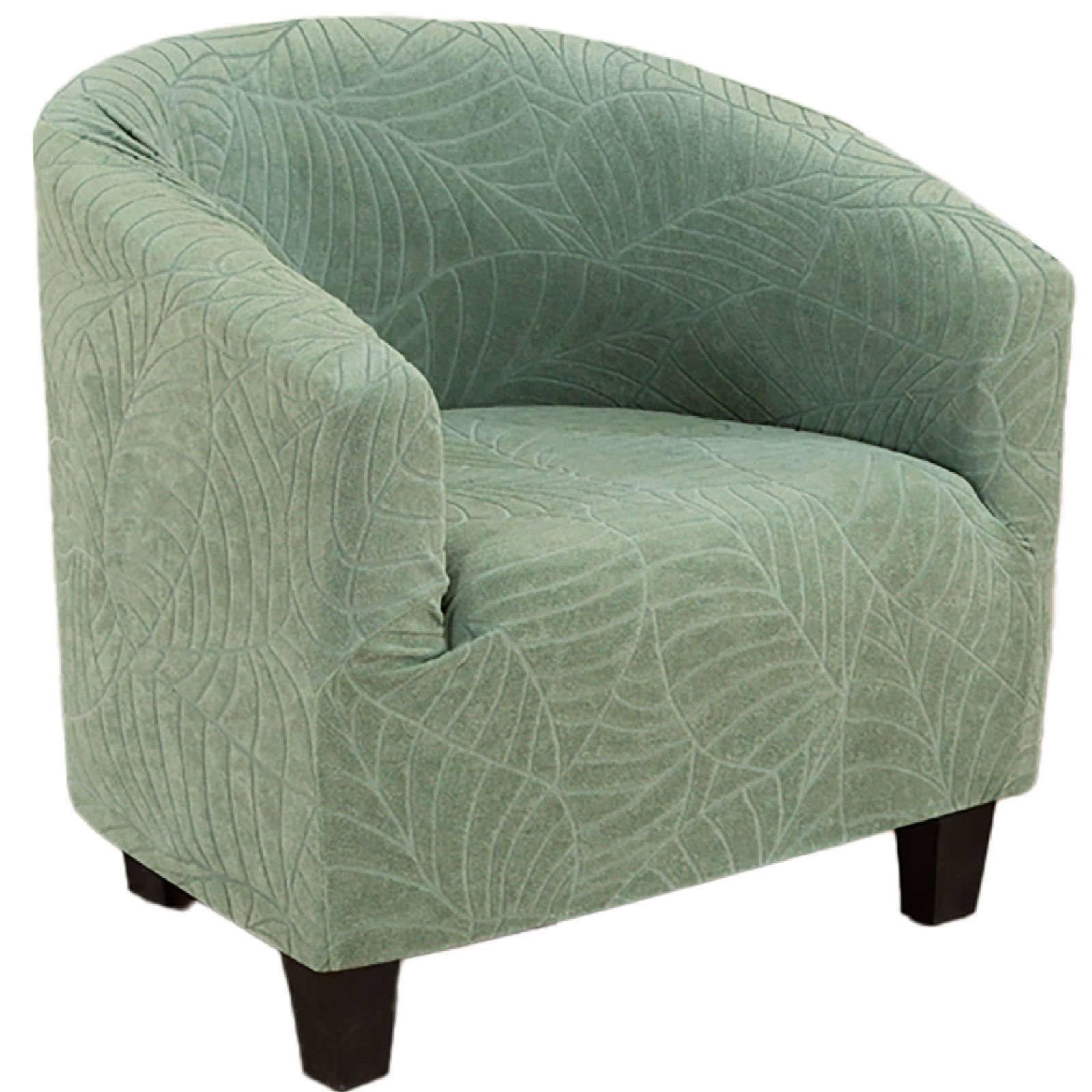 Amazon.com: ZRCYXDW Club Chair Slipcover, 1 Piece Stretch Barrel Chair ...