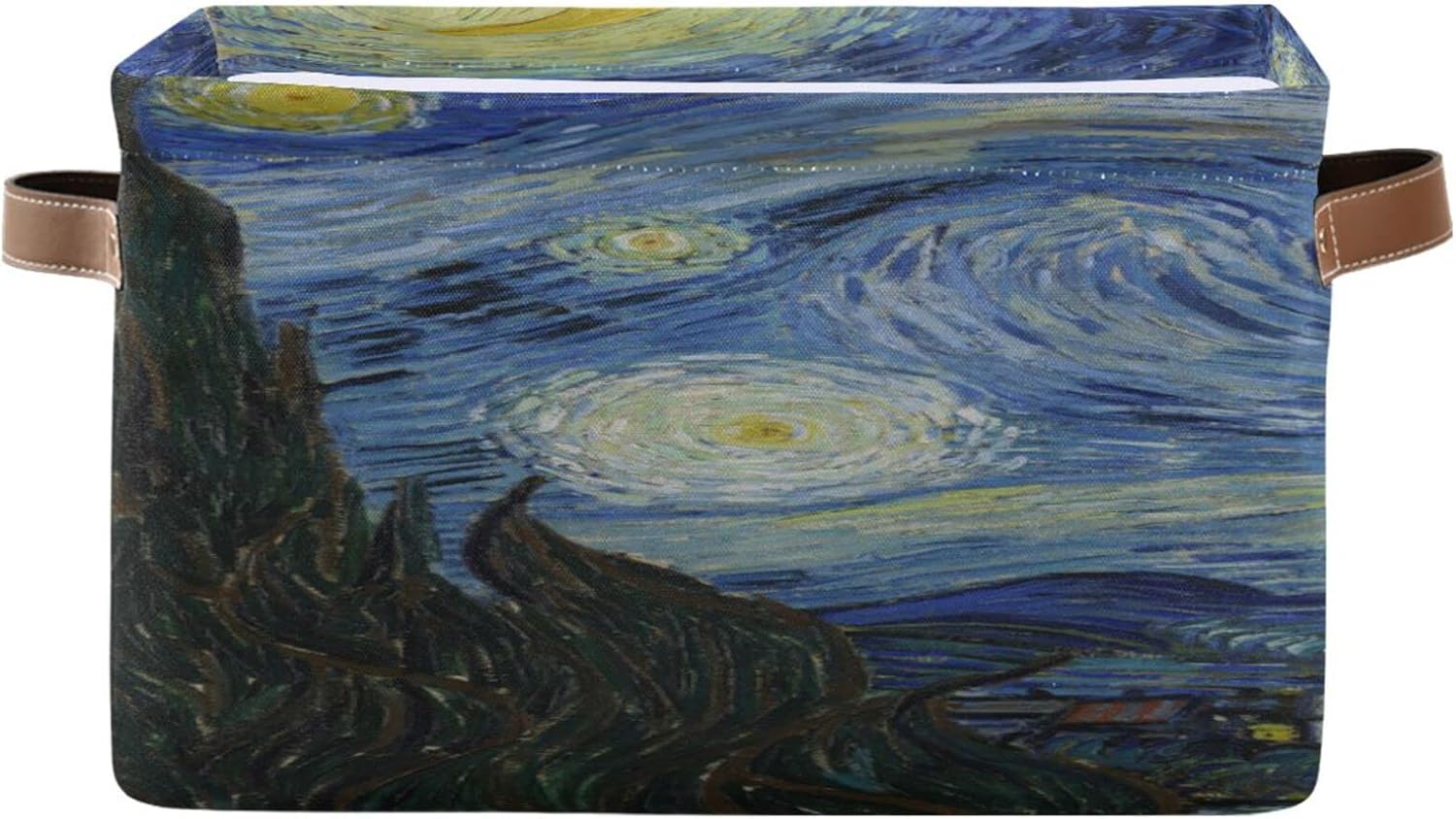 Amazon.com: ALAZA Van Gogh Starry Night Art Painting Large Storage ...