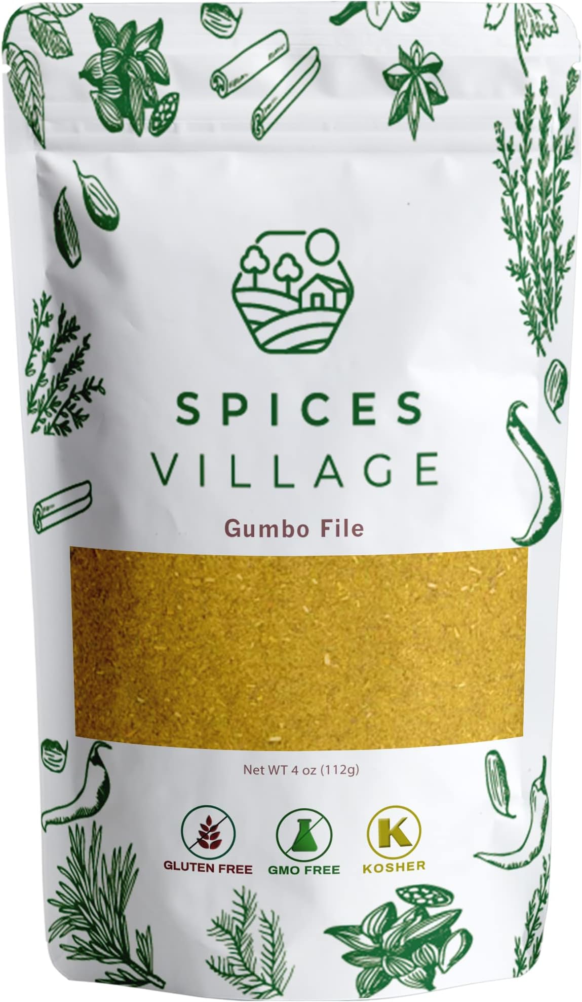 Amazon.com : Zatarain's Gumbo File, 1.25 OZ : Cajun Seasoning : Grocery ...