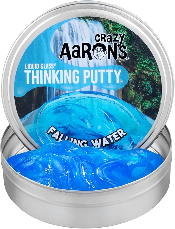 Crazy Aaron's Falling Water Thinking Putty® - 4" Tin Thinking Putty ...