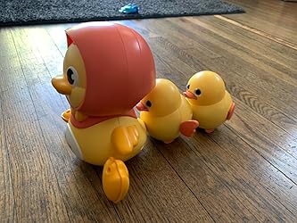 Amazon.com: Baby Musical Duck Toys Set with 2 Baby Ducks for 0-3 3-6-12 ...
