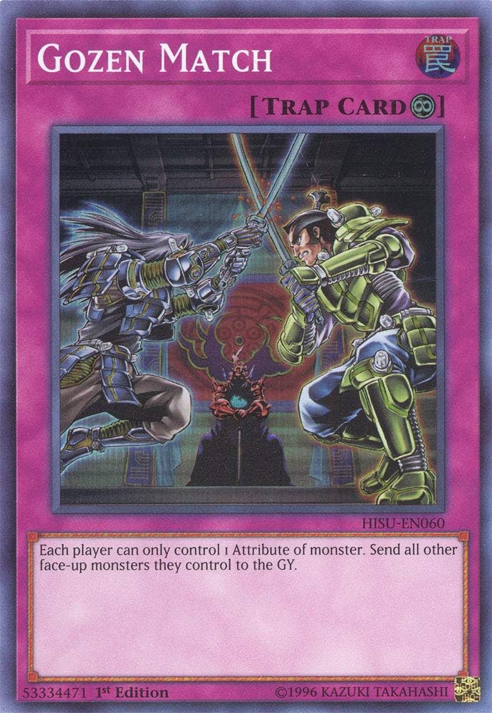 Amazon.com: Yu-Gi-Oh! - Gozen Match - HISU-EN060 - Hidden Summoners ...