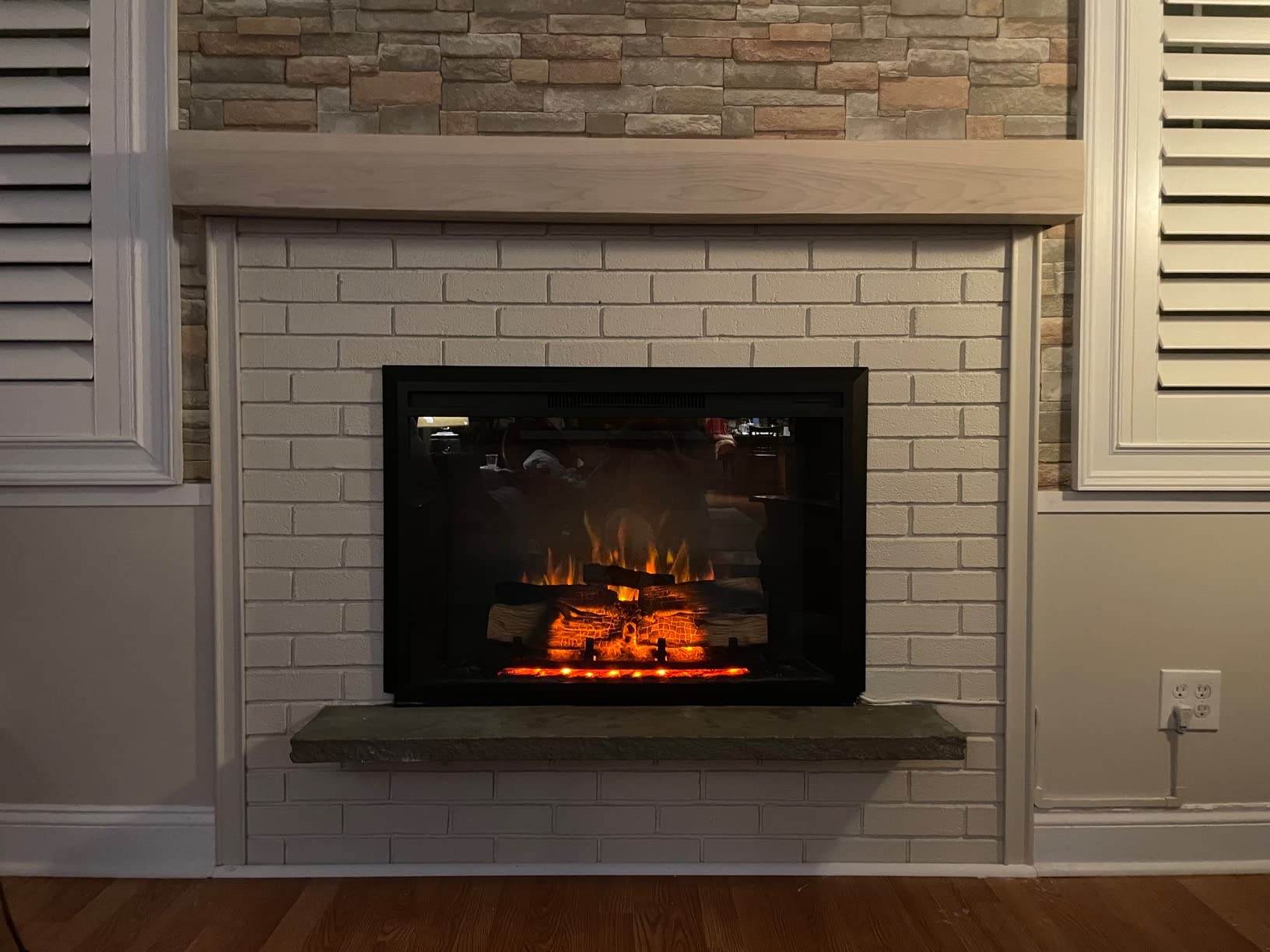 $12/mo - Finance LegendFlame Carl 35" W Electric Fireplace Insert ...
