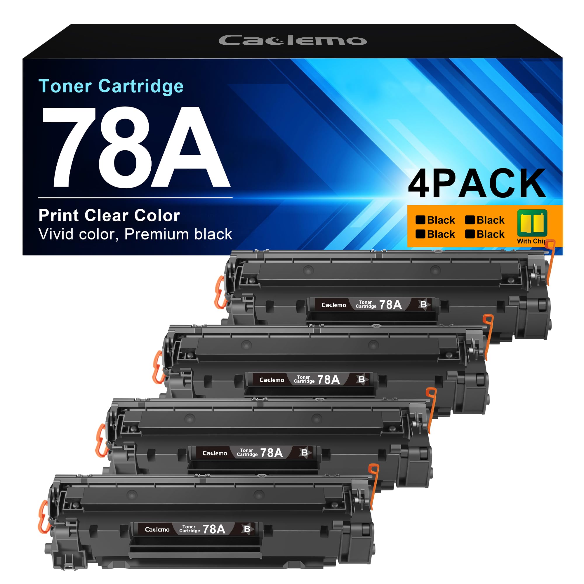 Amazon.com: Caclemo CE278A 78A Toner Cartridge Compatible Replacement ...