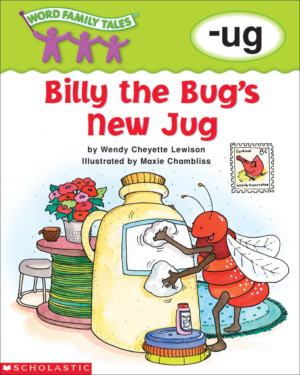 Amazon | Billy the Bug's New Jug (Word Family Tales) | Lewison, Wendy ...