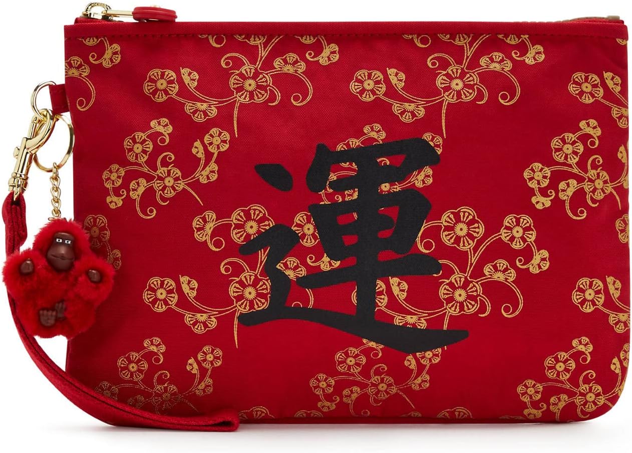 Kipling womens Zao Chinese New Year Wristlet, tango red, One Size ...