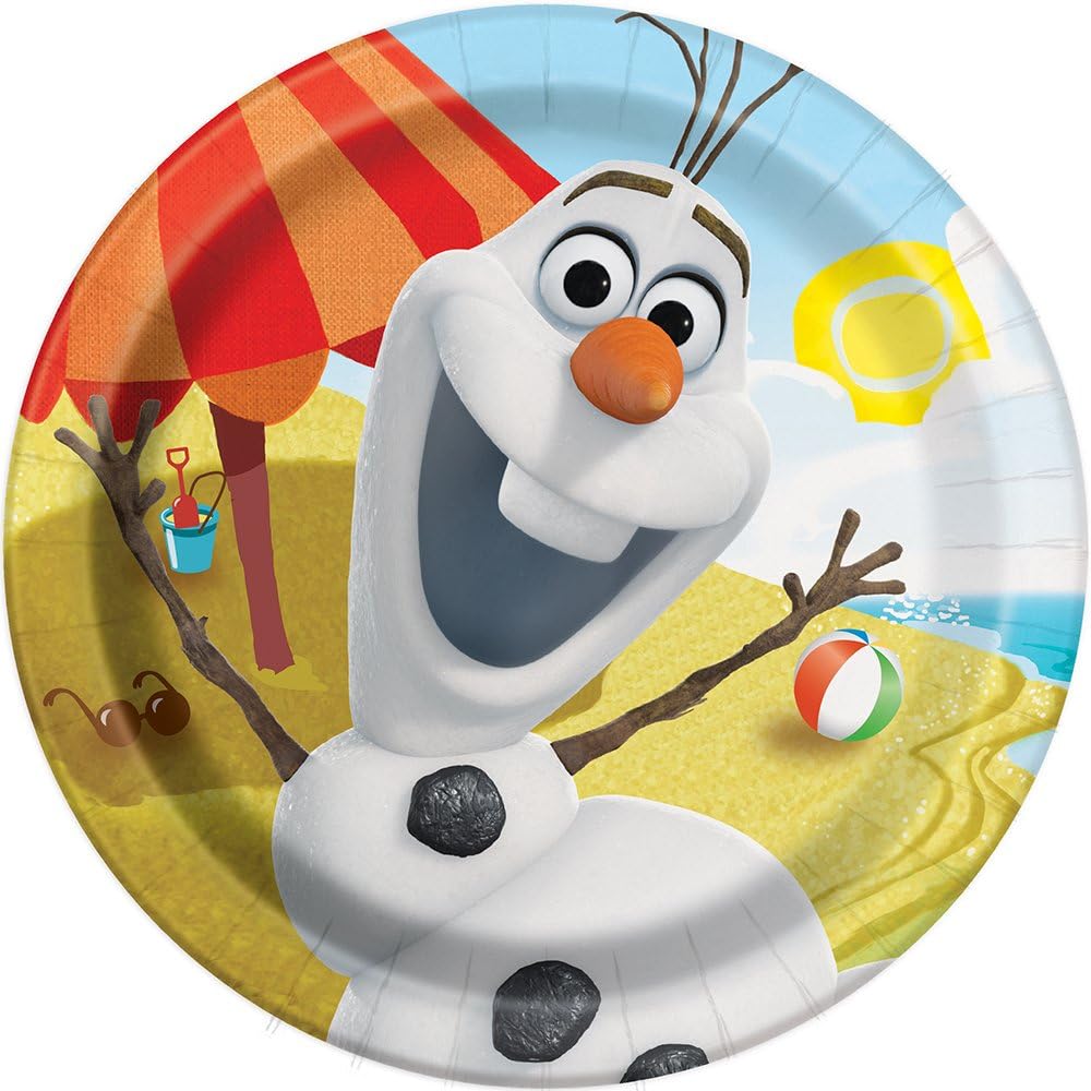 Disney Frozen Olaf Dinner Plates, 8ct : Amazon.ca: Home
