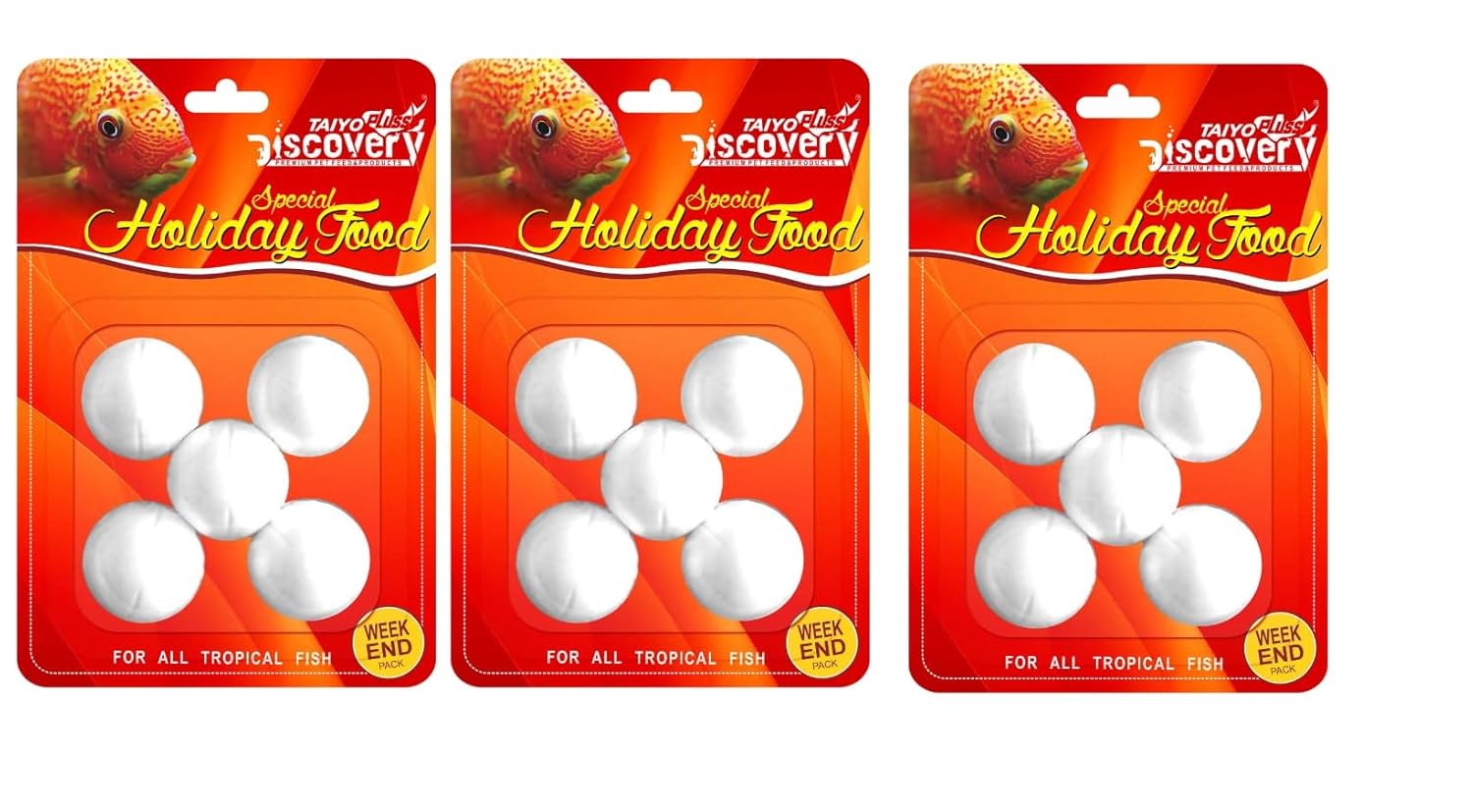 Taiyo Pluss Discovery Special Holiday Weekend Slow Release Feeder ...