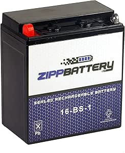 Amazon.com: YTX16-BS-1 ATV Battery for Suzuki 500cc LT-A500F QuadMaster ...