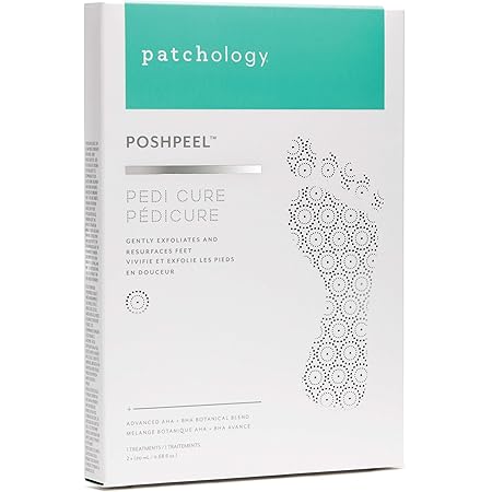 Amazon.com: Patchology PoshPeel Pedi Cure - Intensive Foot Peel Mask ...