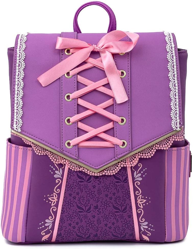 Loungefly Disney Tangled Rapunzel Cosplay Double Strap Shoulder Bag ...