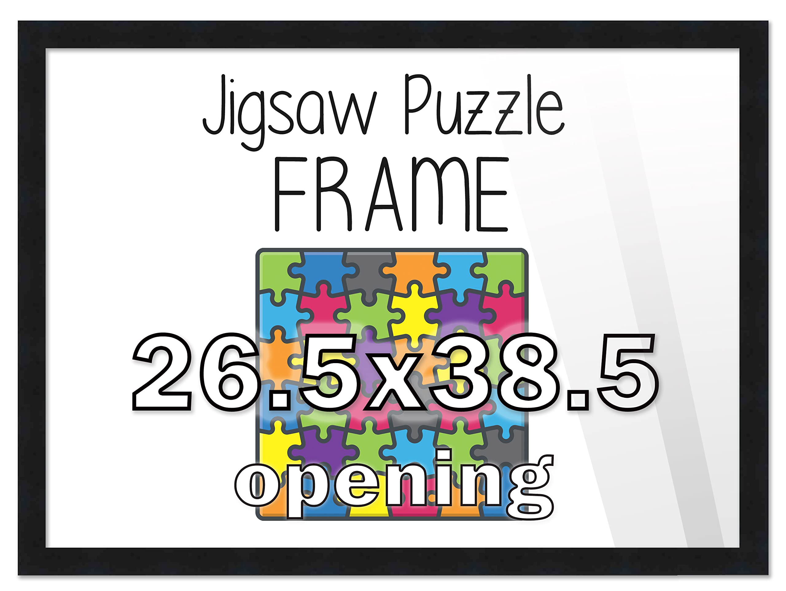 Amazon.com - CountryArtHouse 26.5x38.5 Puzzle Frame Set with Peel ...