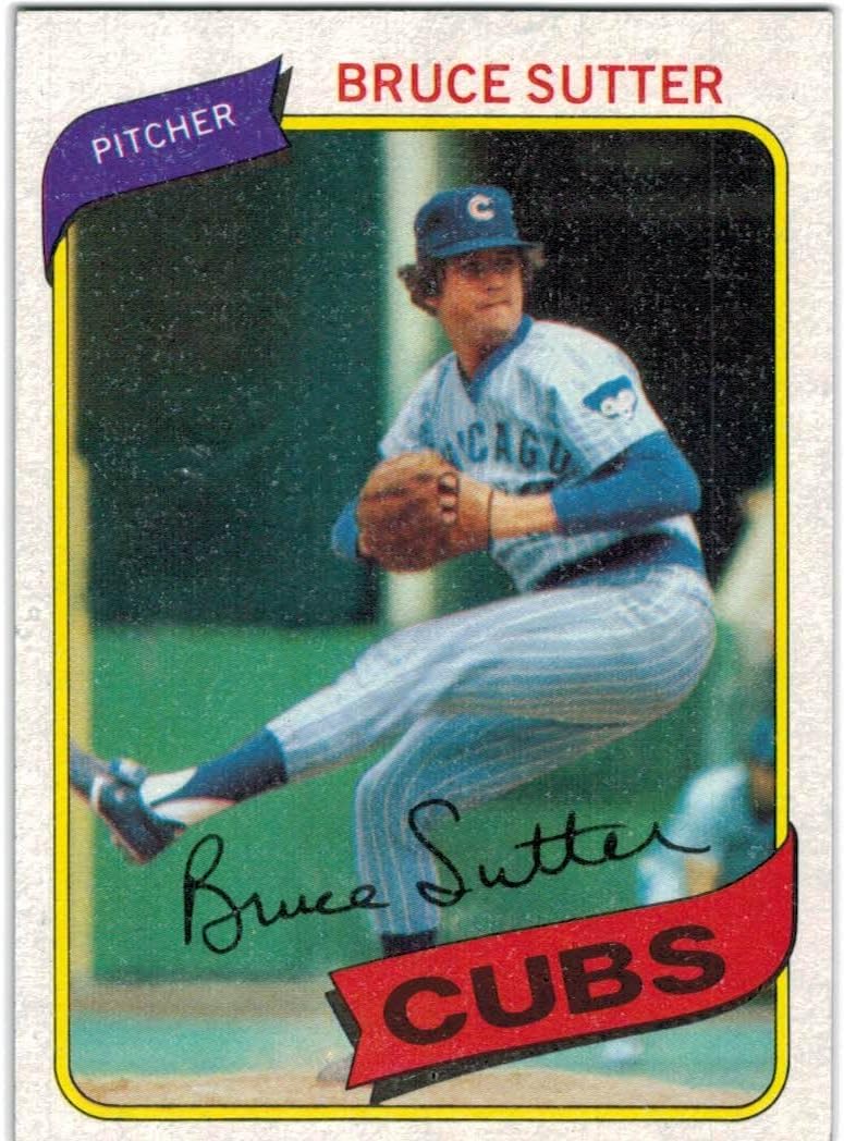 Amazon.com: 1980 Topps Chicago Cubs Team Set with Bruce Sutter & Dave ...