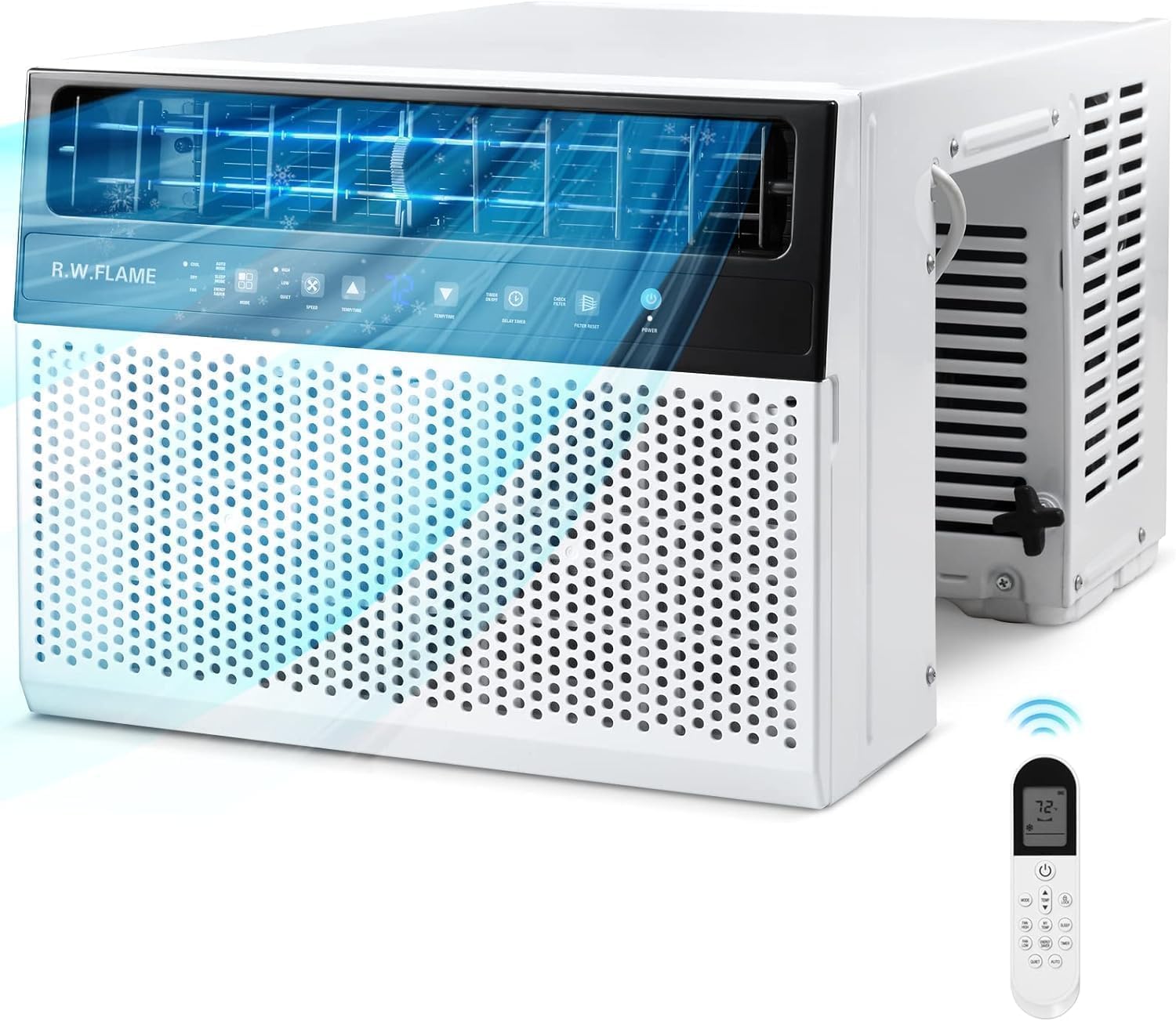 Amazon.com: R.W.FLAME 12,000 BTU Window Air Conditioners, U-Shaped Air ...