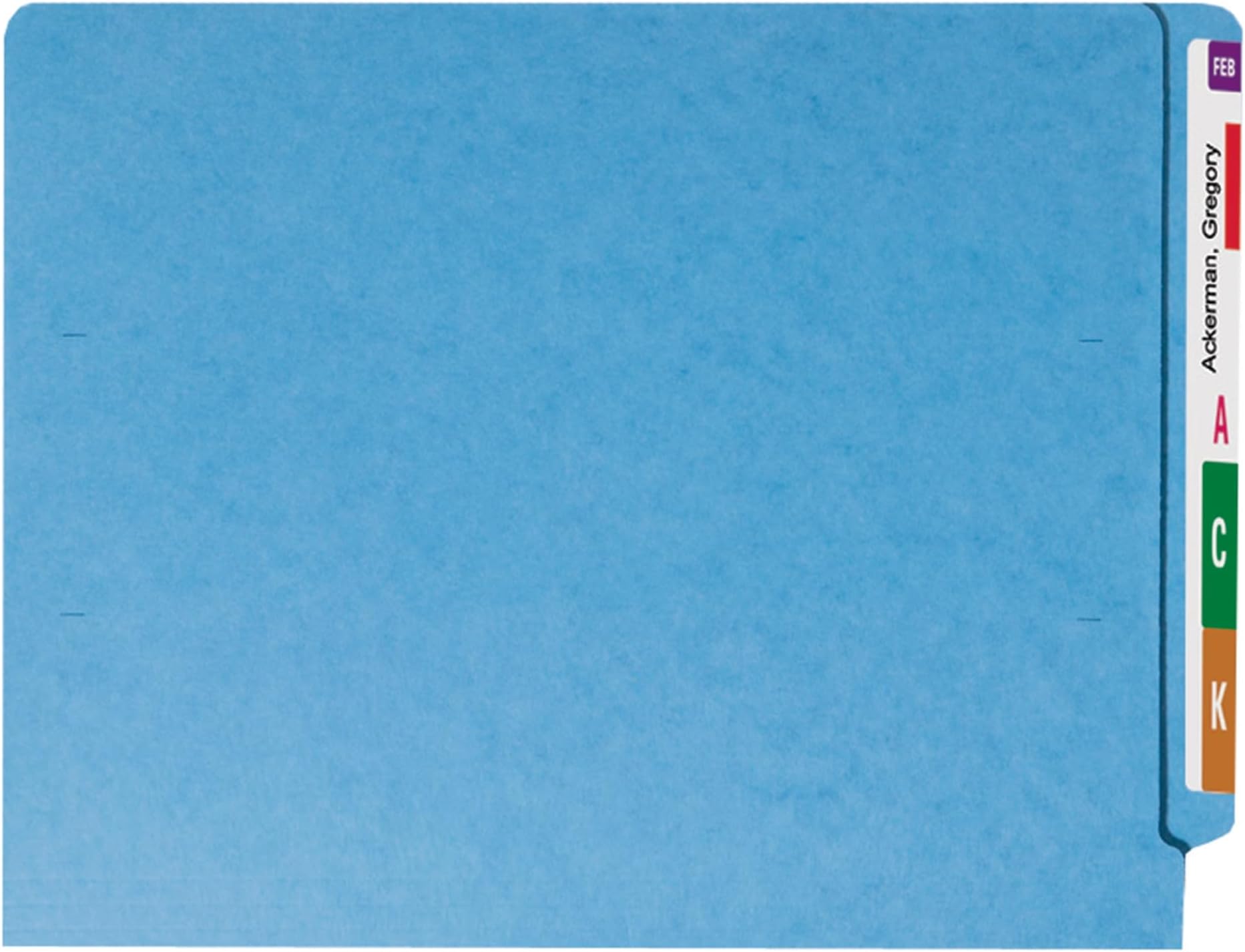 Amazon.com : Smead 25010 Colored File Folders Straight Cut Reinforced ...