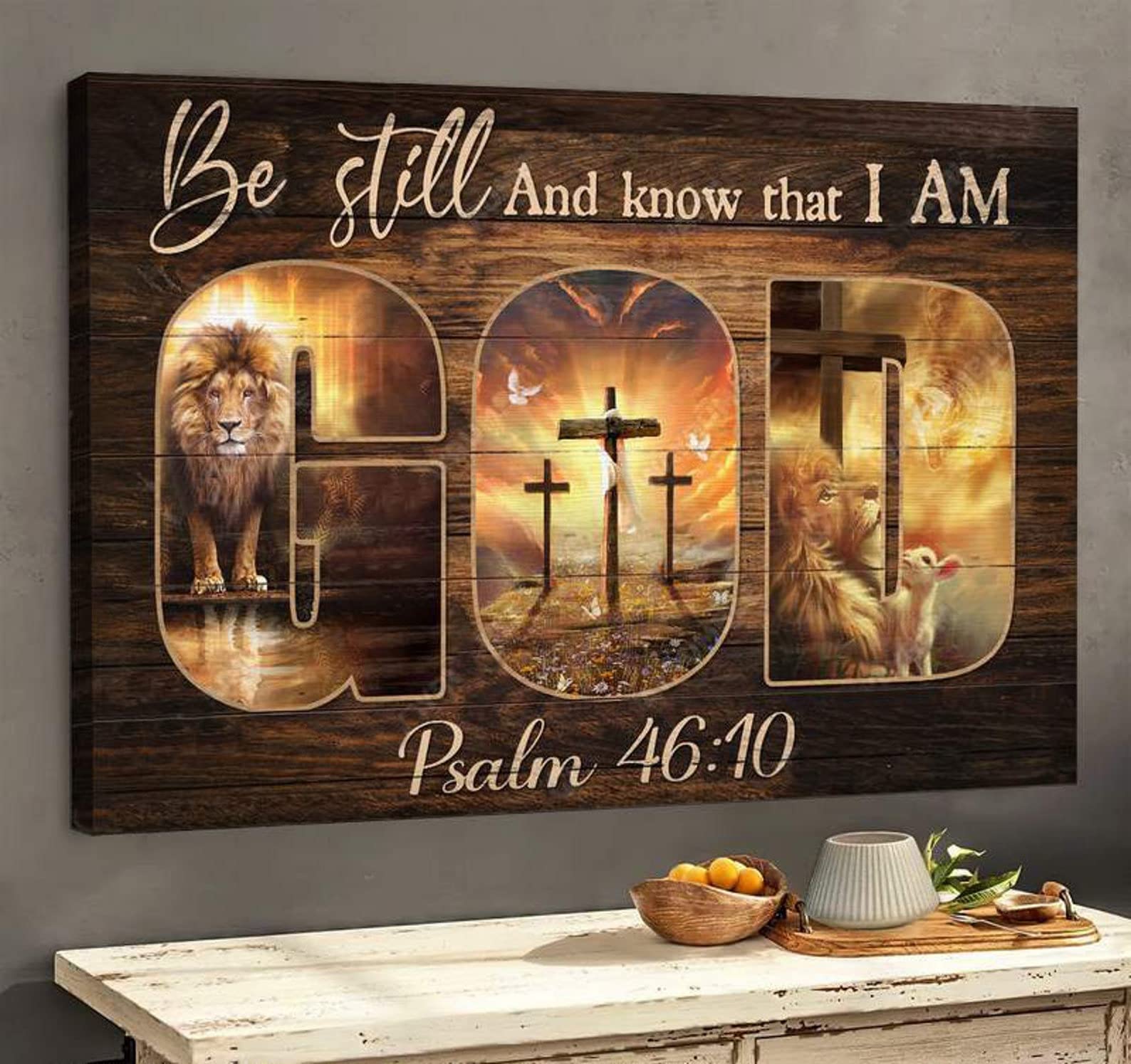 Be Still And Know That I Am God Painting