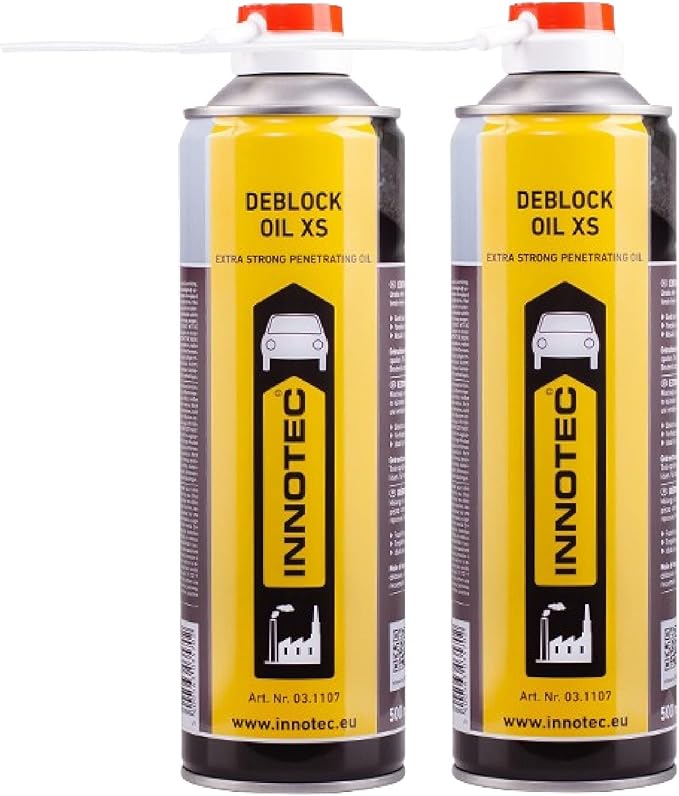 2 Stück Innotec Deblock Oil XS Extrem - Starker Rostlöser - schnelle ...