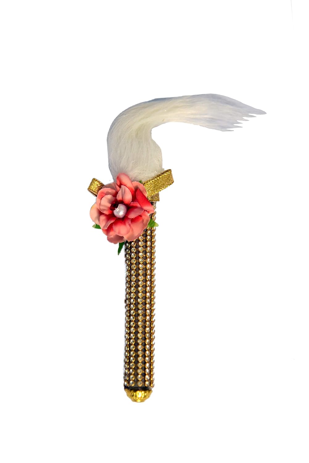 Triber Sweta Creations Fabric Chawar for Puja and Arti Laddu Gopal Lord ...