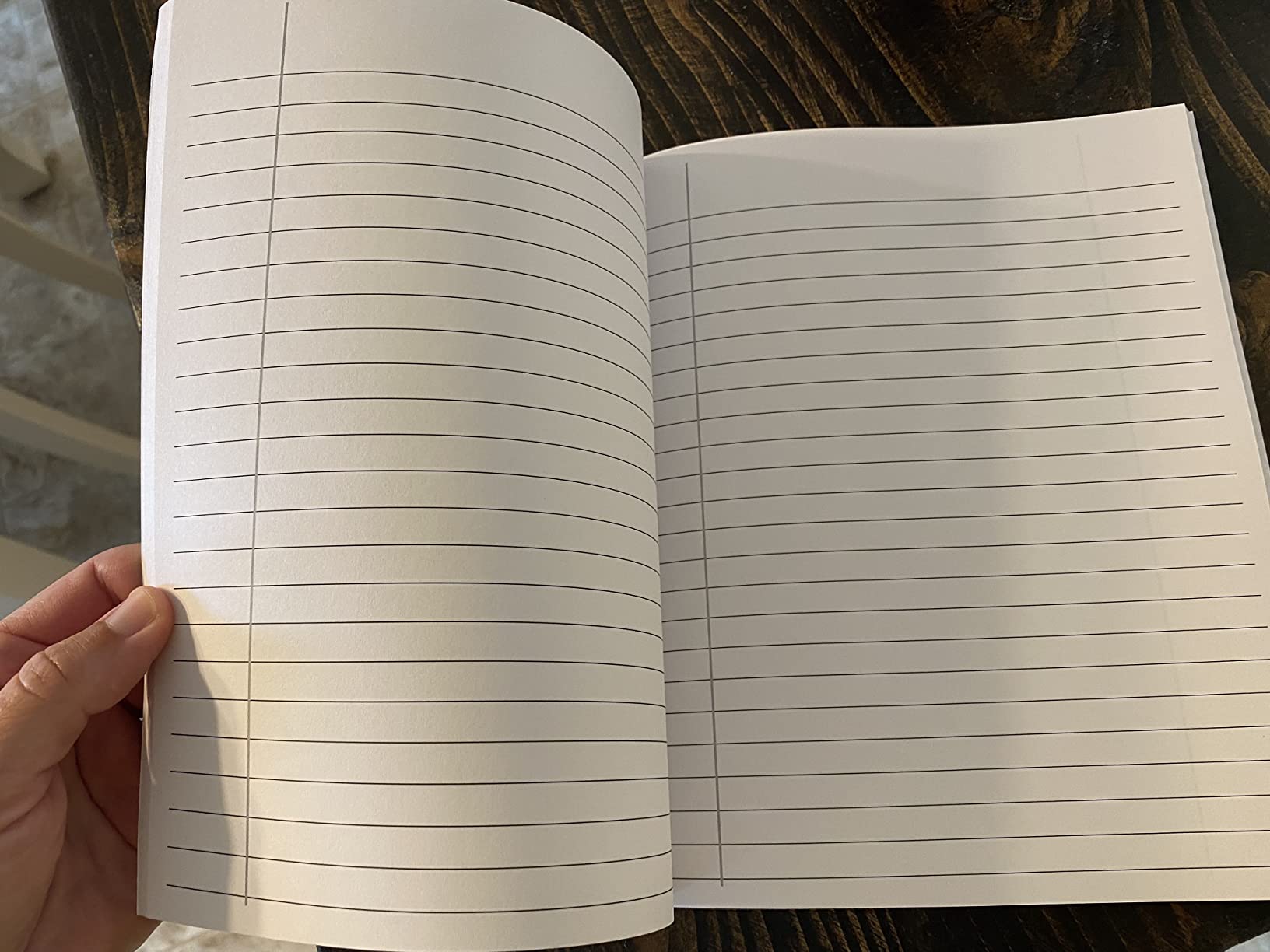 Composition Book: Fall Inspired Wide-Ruled Composition Book: Press ...