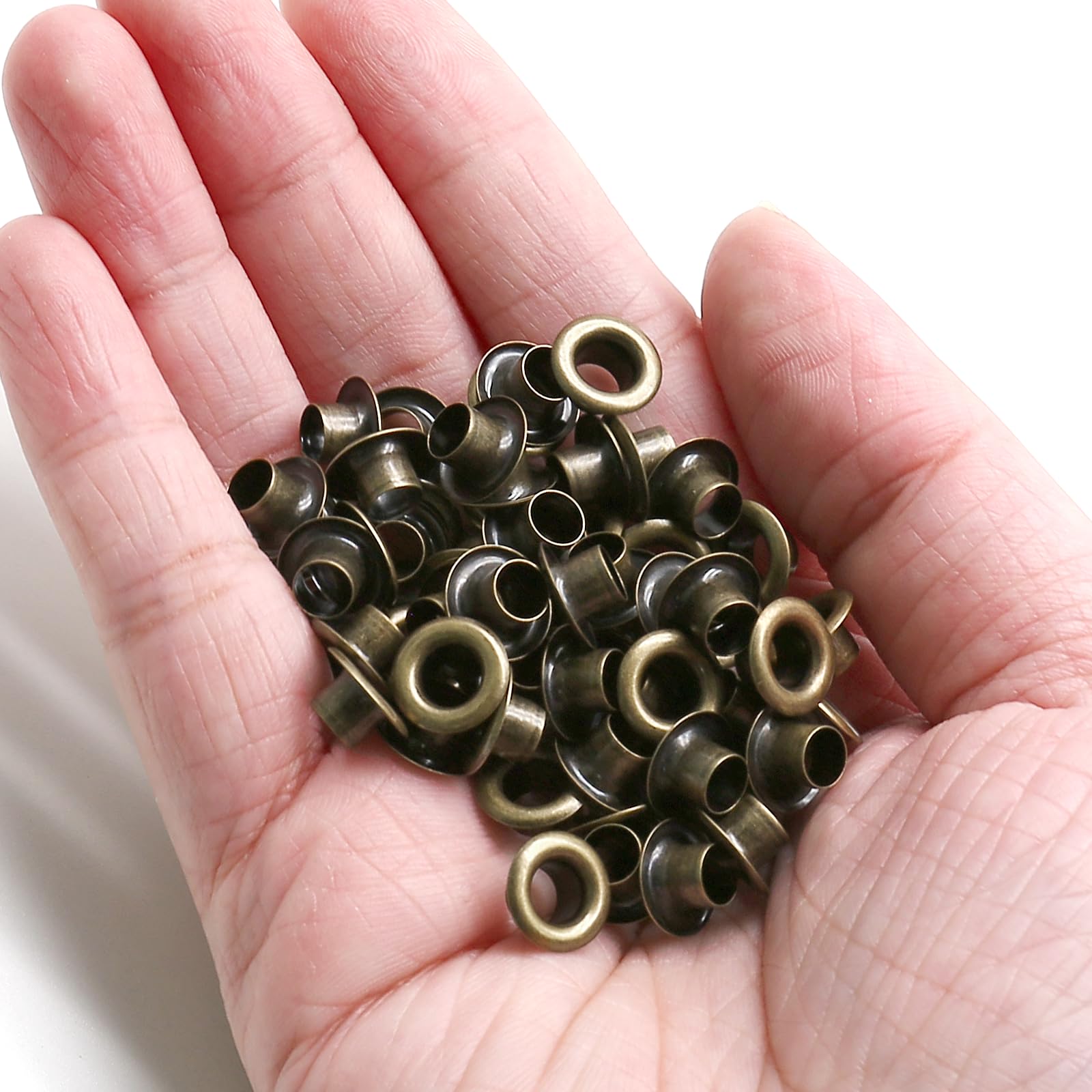 Snapklik.com : Litoexpe 4MM Grommets Eyelets 200 Pcs, Self Backing ...