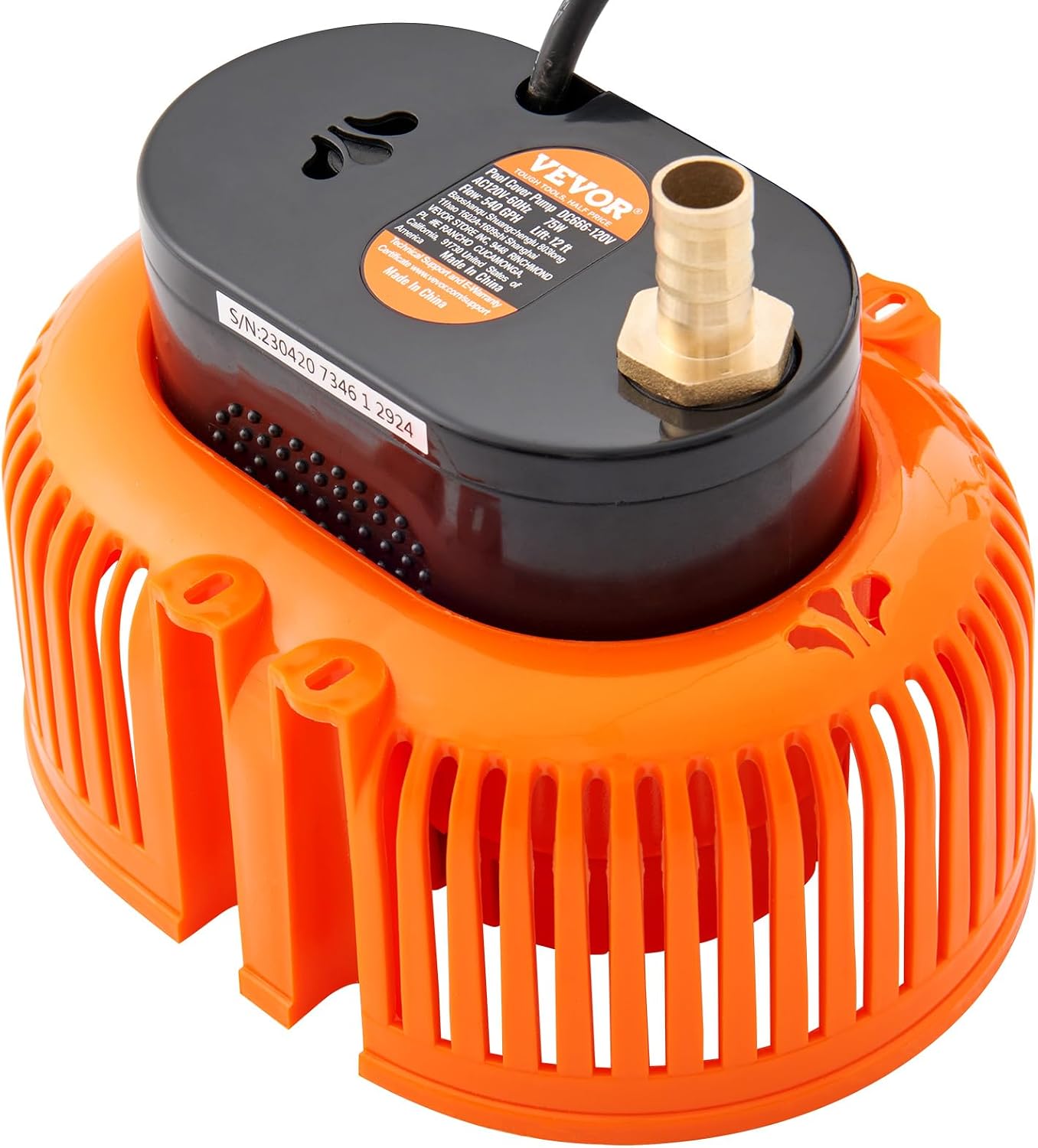 VEVOR Sump Pump Battery Backup System, LCD Display, Auto Switches to ...