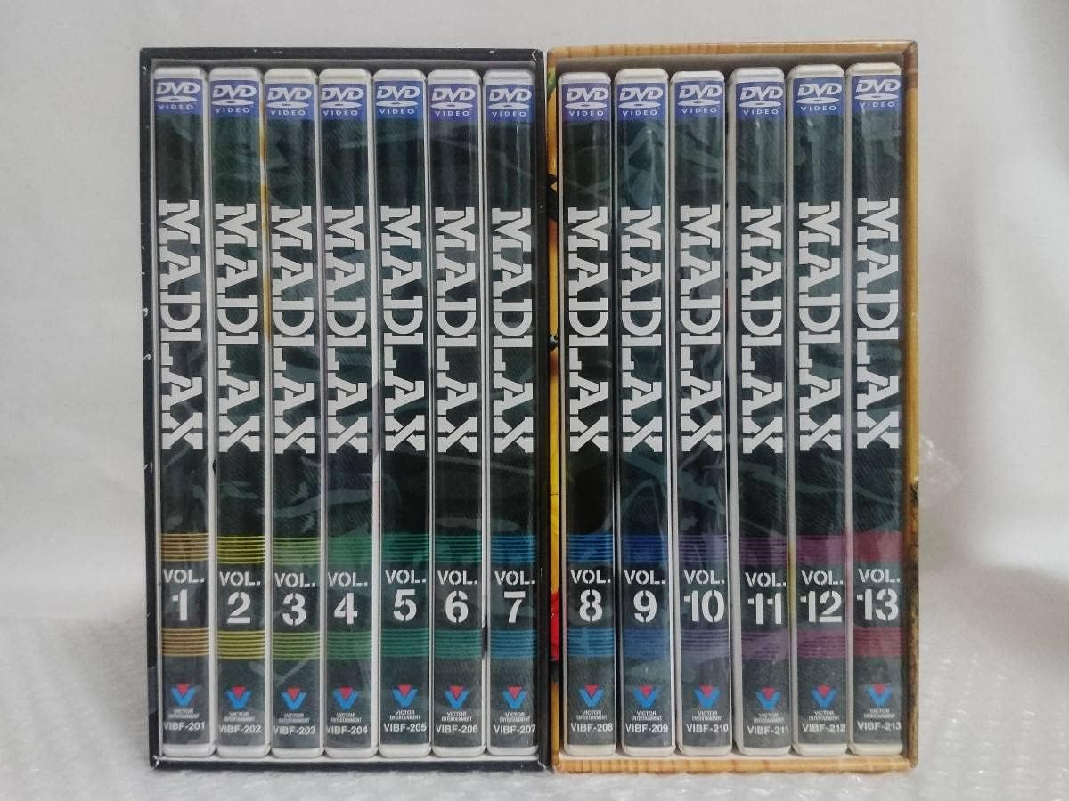 Amazon.co.jp: 動作品+廃盤品+初回限定収納BOX ビクターエンタテインメント DVD MADLAX 全13巻 マドラックス : おもちゃ