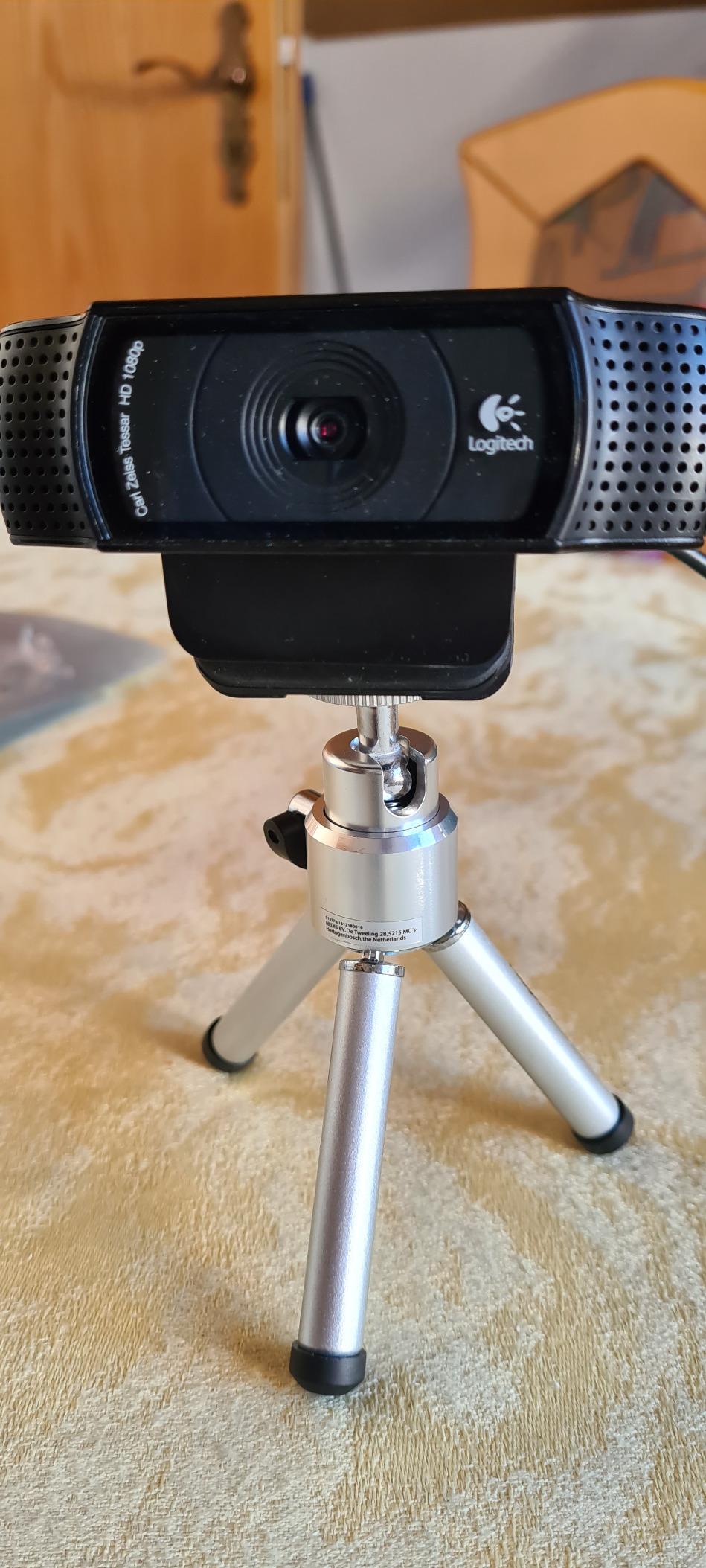 TronicXL Tripod 10W Stativ für Kamera Webcam kompatibel mit Logitech ...
