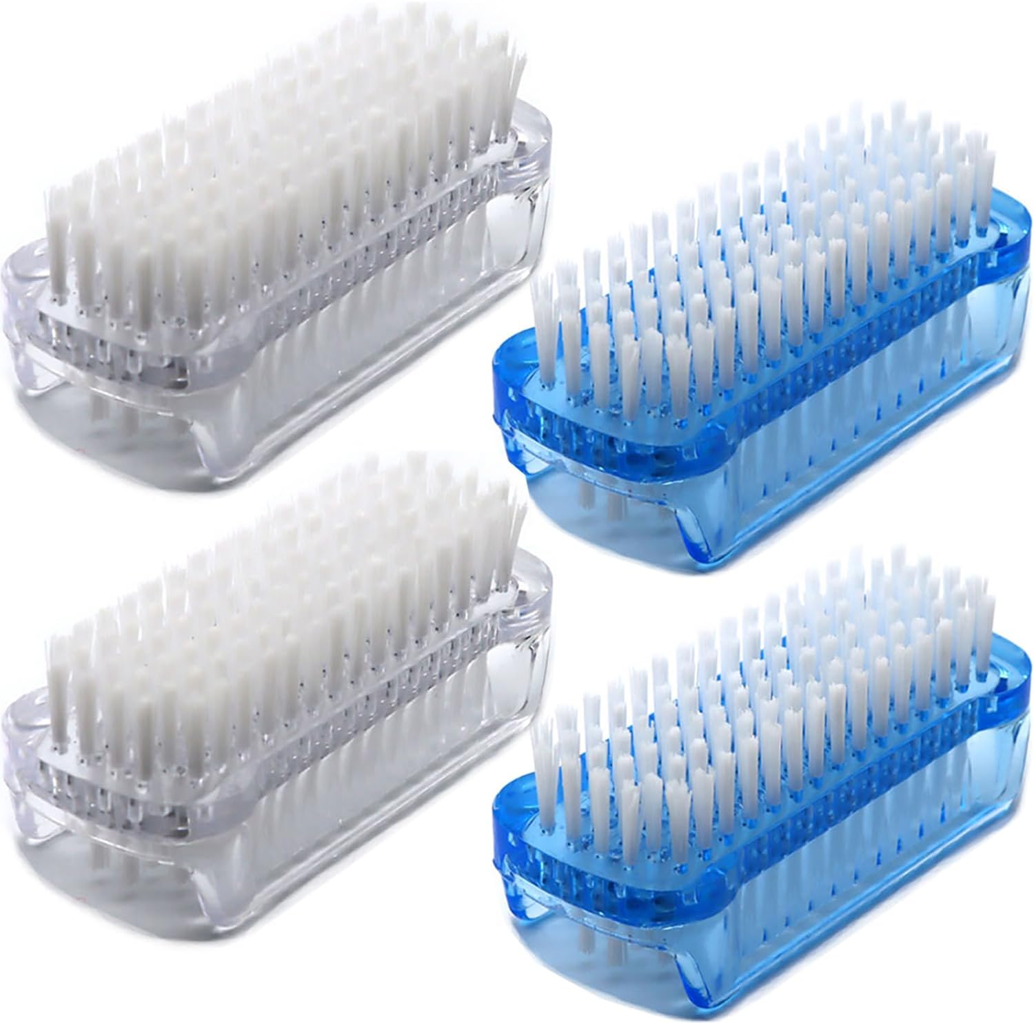 Amazon.com : Konex Non-Slip Wooden Two-sided Hand and Nail Brush ...