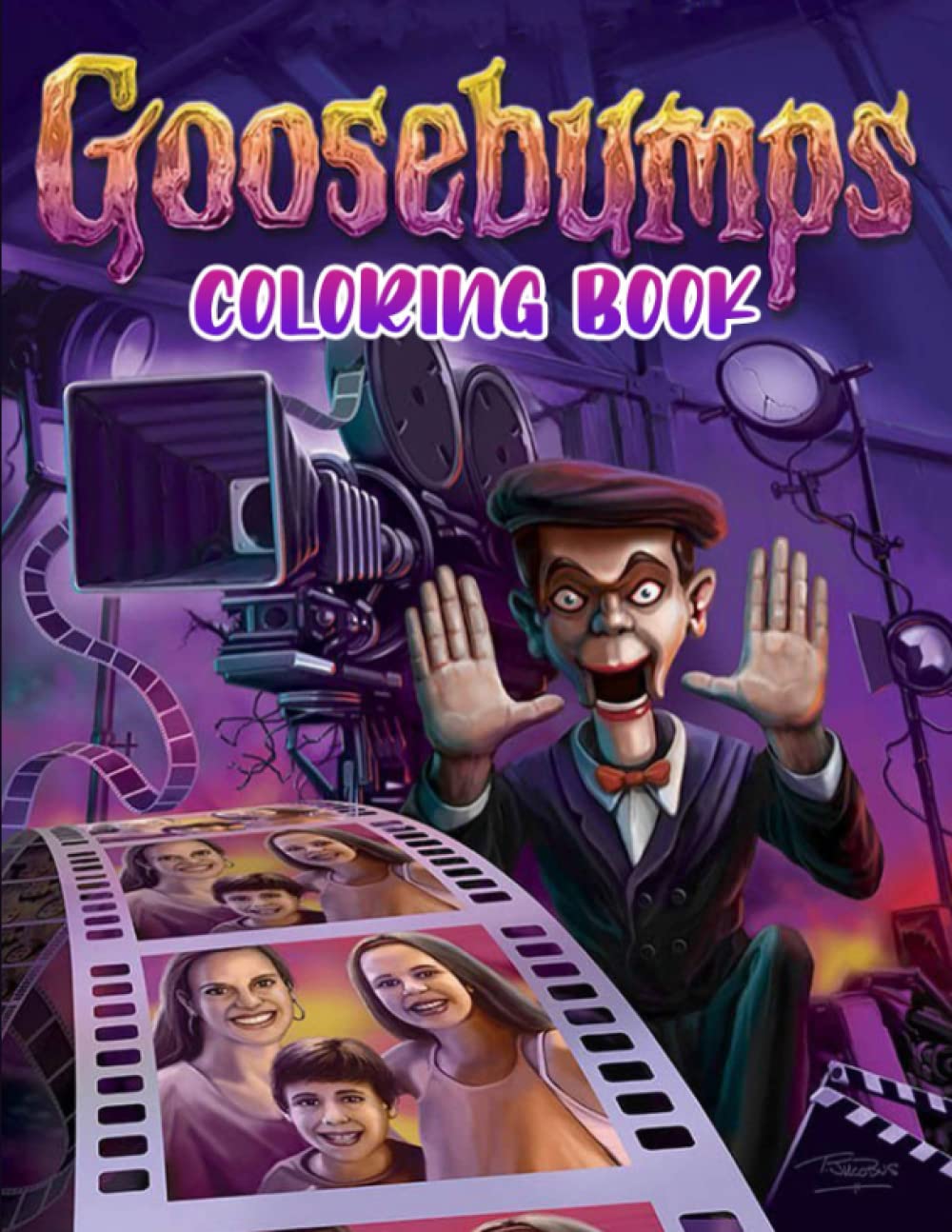Amazon.com: Goosebumps Coloring Book: Goosebumps Exclusive Work ...