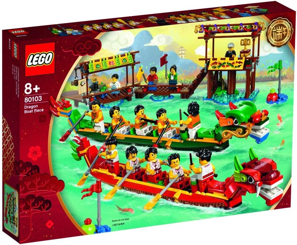 LEGO Seasonal Dragon Boat Race 80103 : Amazon.com.au: Toys & Games