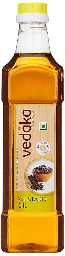 Amazon Brand - Vedaka Mustard Oil Bottle, 1L : Amazon.in: Grocery ...
