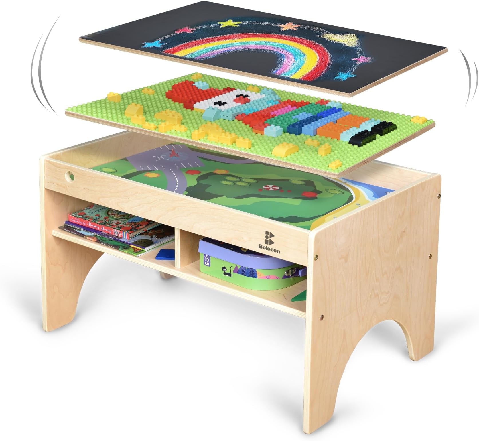 Amazon.com: Beka Train Table with Top : Home & Kitchen