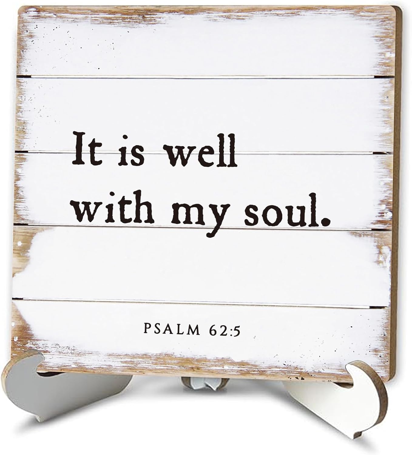 Amazon.com: Inspirational Bible Verse Wooden Sign Motivational Gifts ...