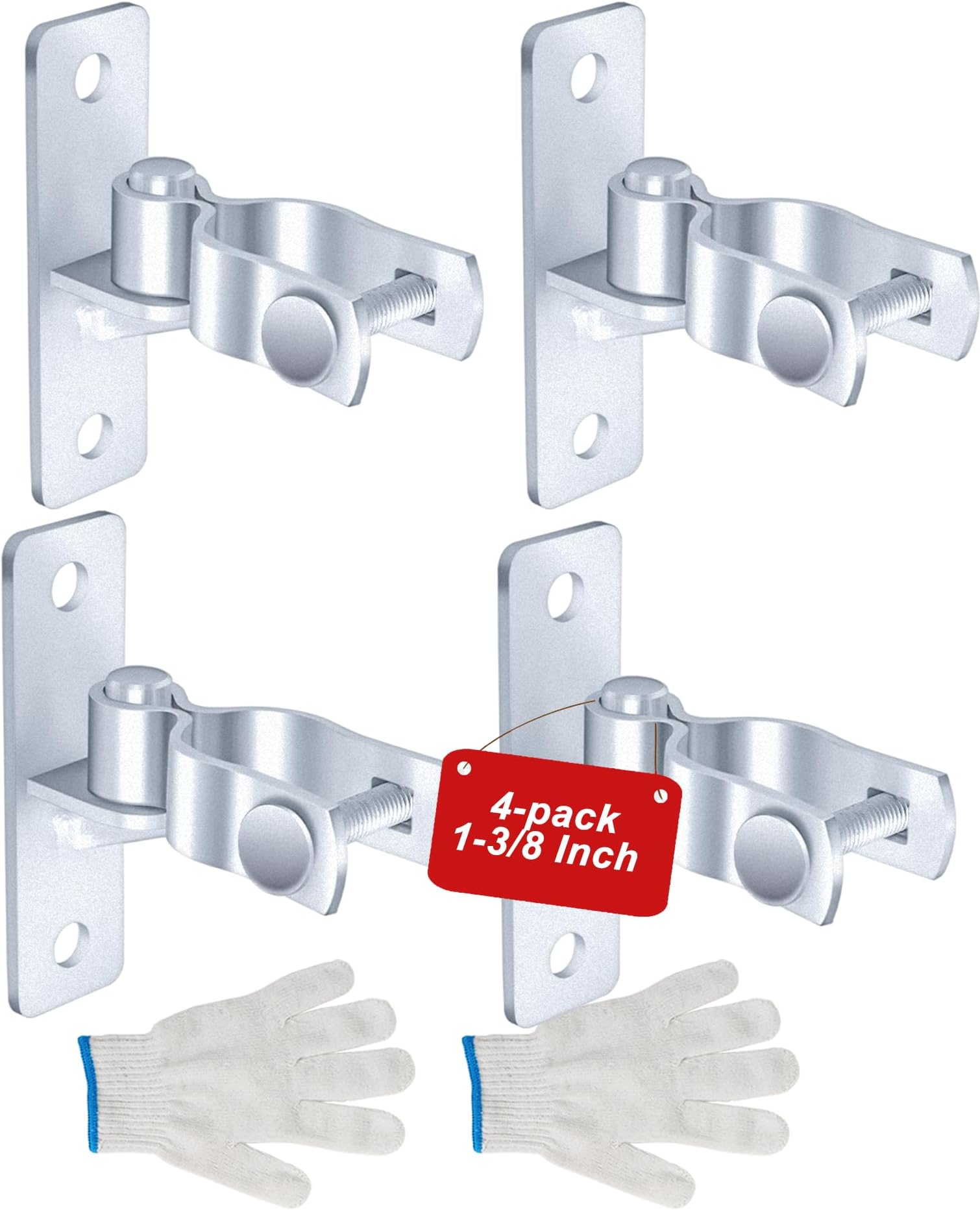 Amazon.com: Aluminum Snap-On Hinge for PVC Doors Vents or Gates (3/4 ...