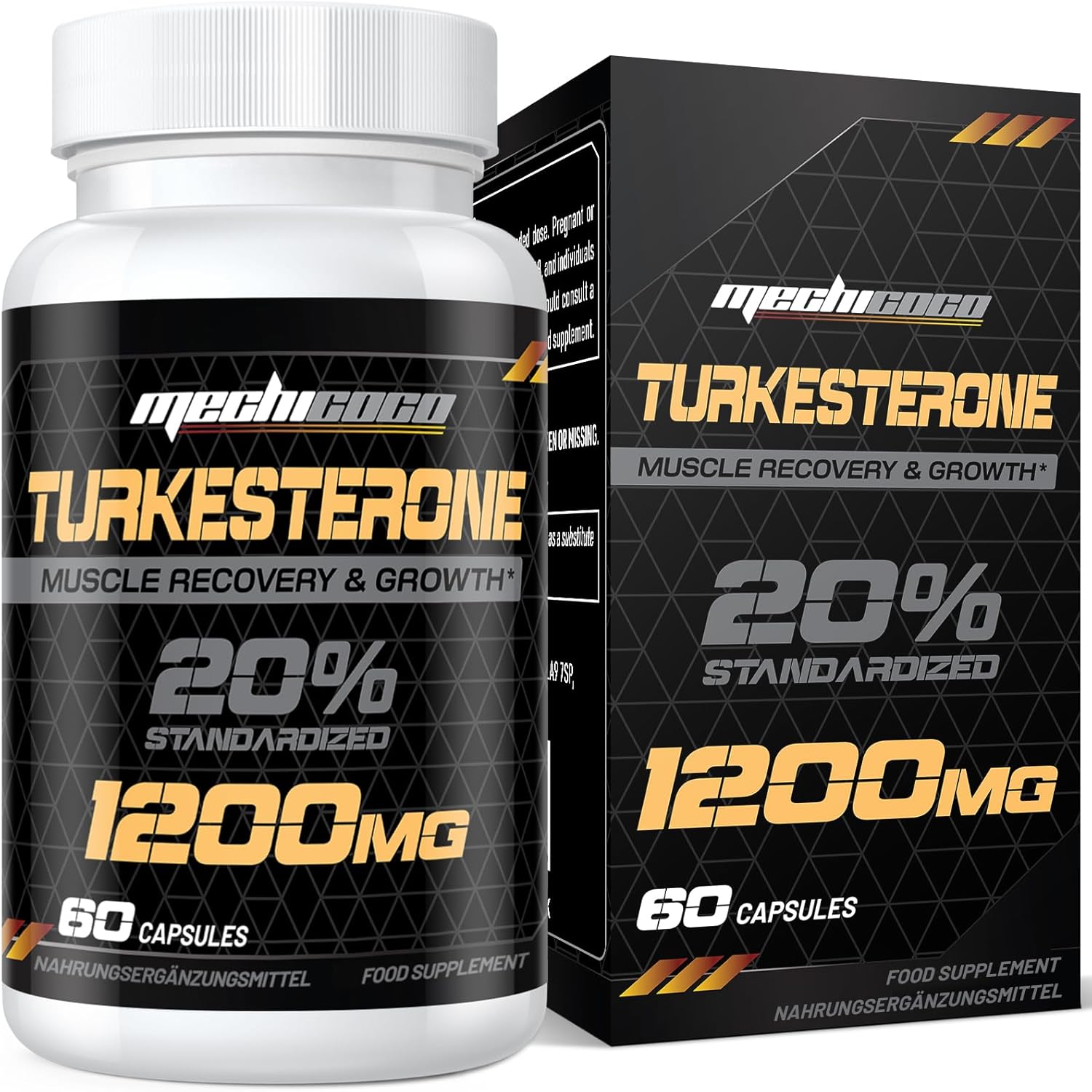 Turkesterone Supplement 1200mg Ajuga Turkestanica Extract - High ...