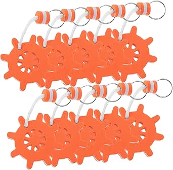 Amazon.com: WEKADRIN Floating Keychains Set 10pcs Buoyant Keyring for ...