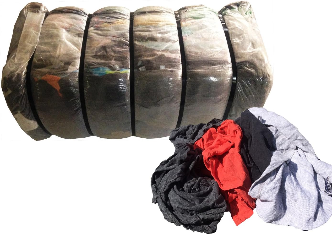 Amazon.com: 100 Lb Shop Rags - Also Called Cotton Nylon Rags, Cleaning ...